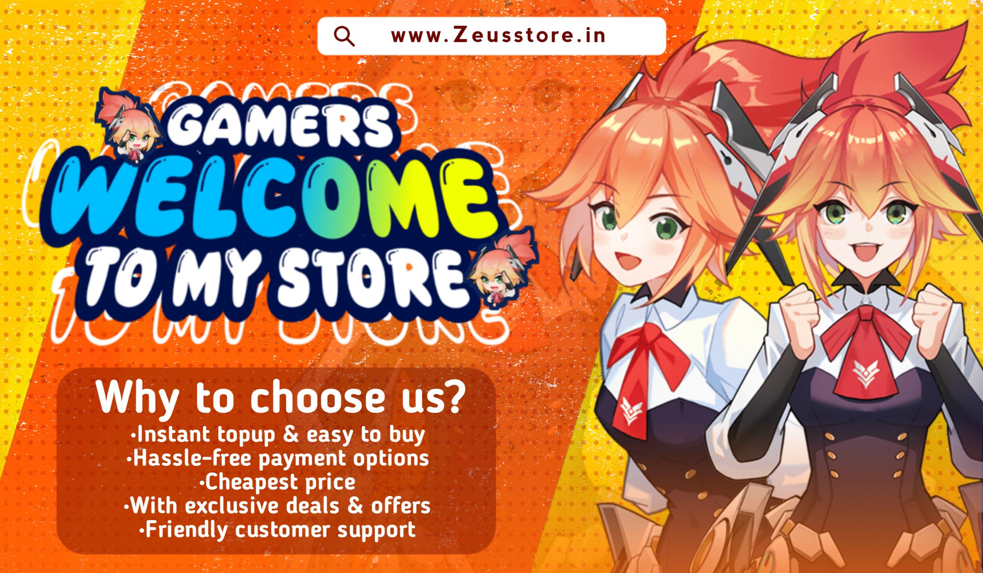 Zeus Store | Game Recharge Platform